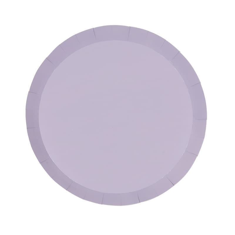 Plates Paper 180mm Pastel Lilac Pk20 | Party Time Online