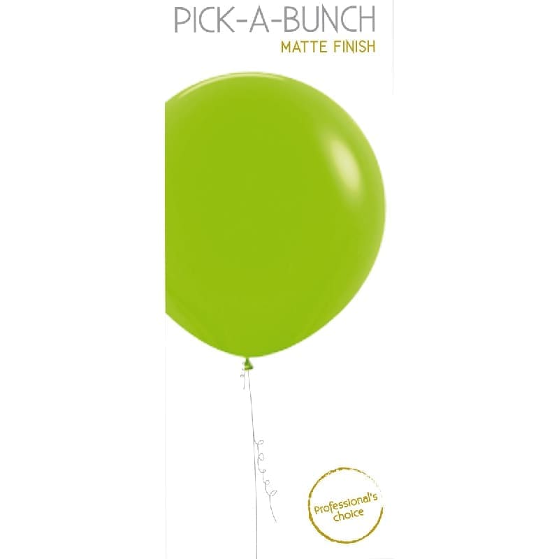 Balloons 90cm Matte Lime Green | Party Time Online