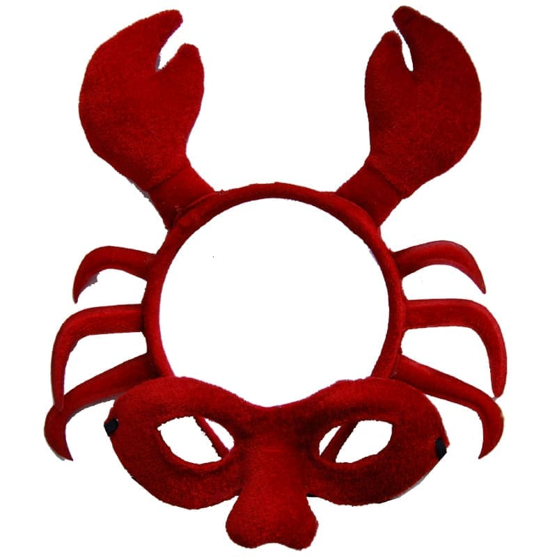 Mask and Headband Crab | Party Time Online