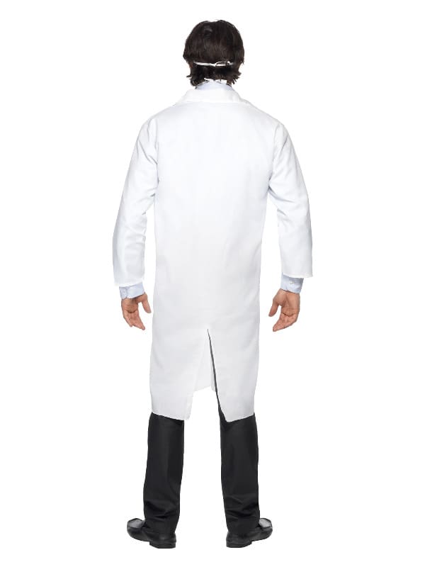 Costume Adult Doctor Lab Coat & Mask | Party Time Online