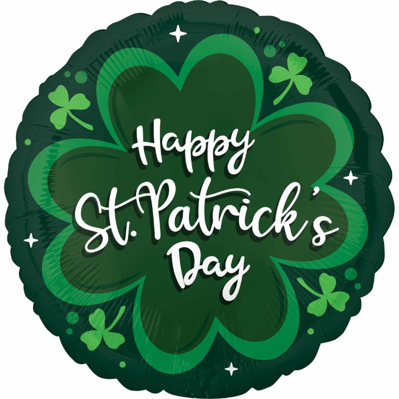 Foil 45cm Happy St Patricks Day | Party Time Online