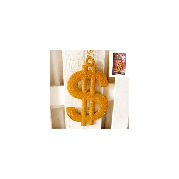 Chain Gold Dollar Sign | Party Time Online Townsville