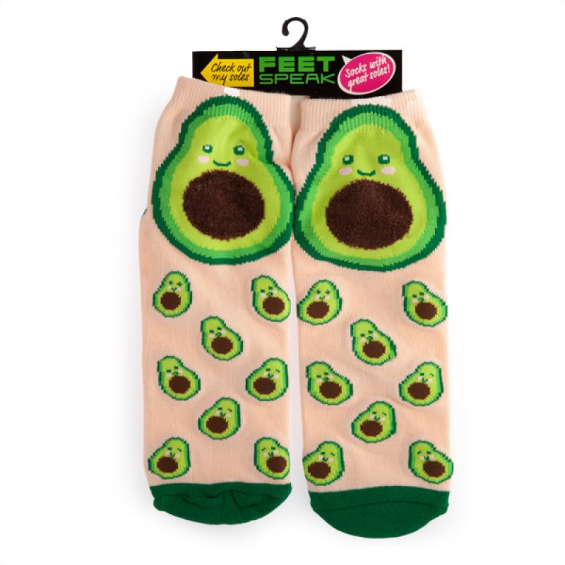 Socks Feet Speak Avocado | Party Time Online