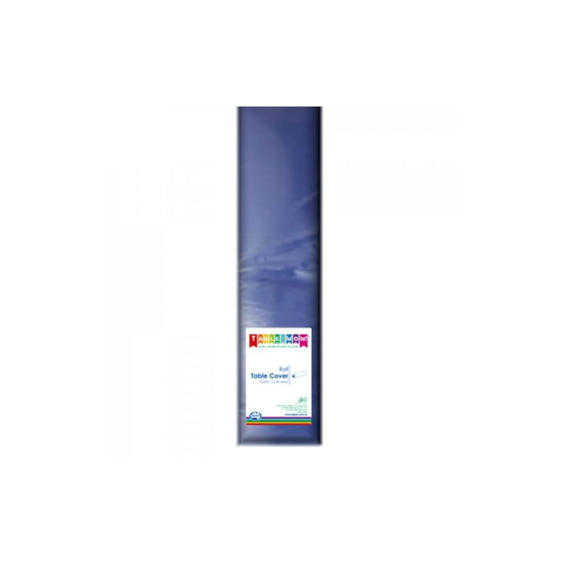 Tablecloth 30m Roll Plastic Royal Blue | Party Time Online Townsville