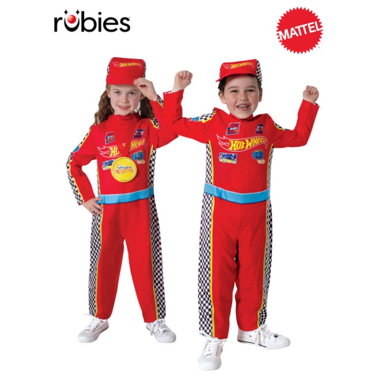 Costume Child Hot Wheels Racing Suit | Party Time Online Townsville