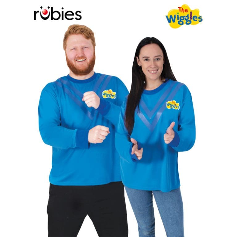 Costume Adult Wiggles Anthony Blue | Party Time Online Townsville