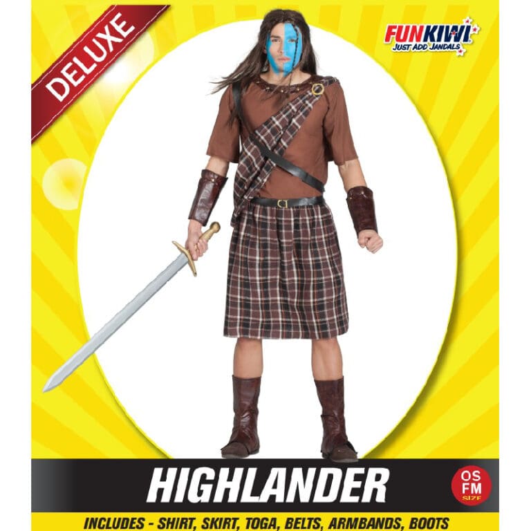 Costume Adult Highlander Warrior | Party Time Online