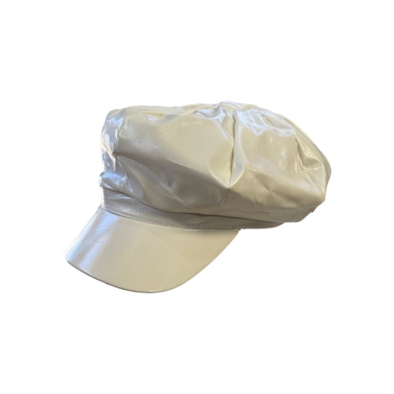 Hat Vinyl White | Party Time Online
