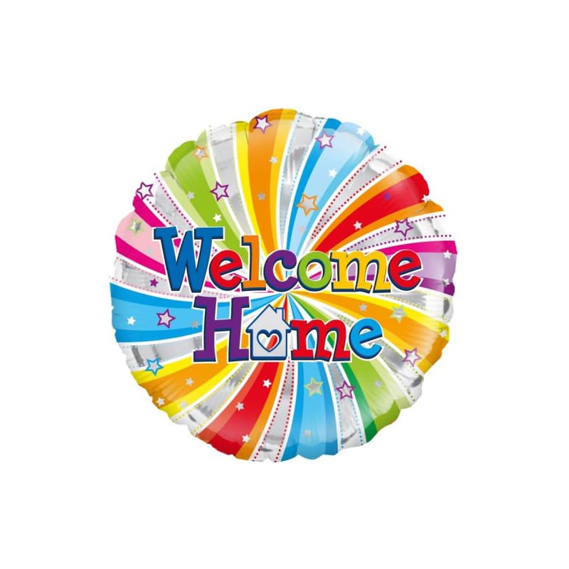Foil 45cm Welcome Home Swirl | Party Time Online