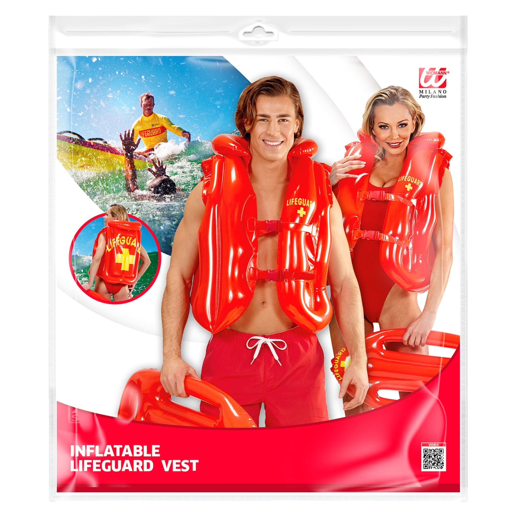 Inflatable Lifeguard Vest | Party Time Online Townsville