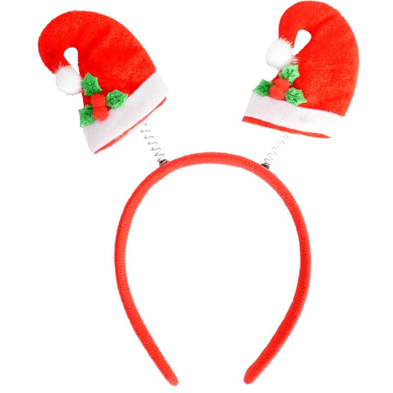 Headband Santa Hats on Spring | Party Time Online Townsville